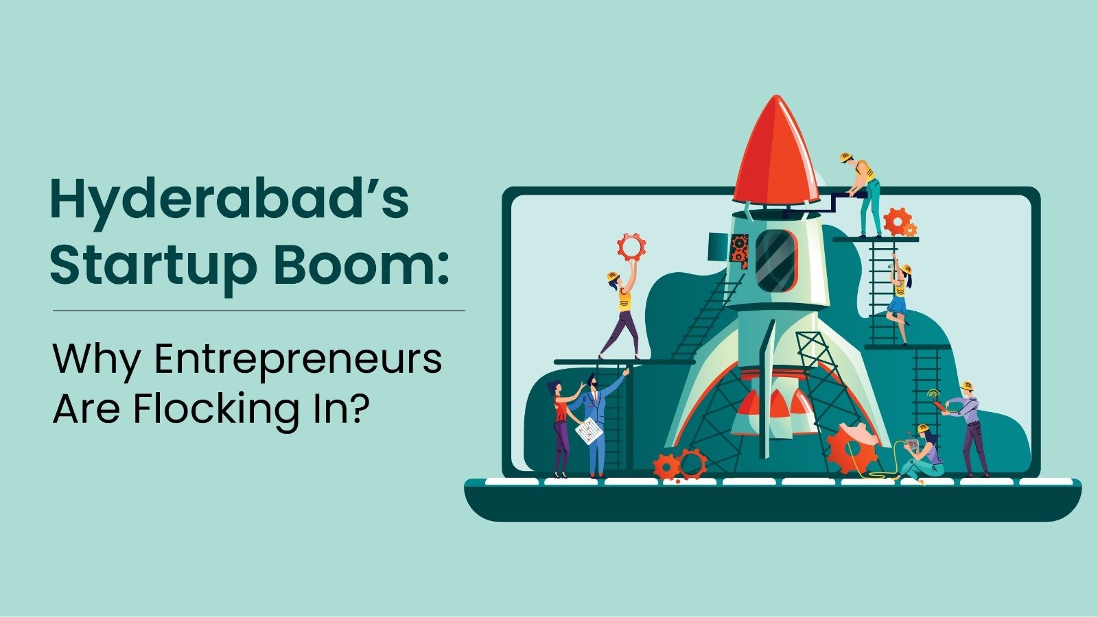 Why is there a surge of startup companies in Hyderabad?